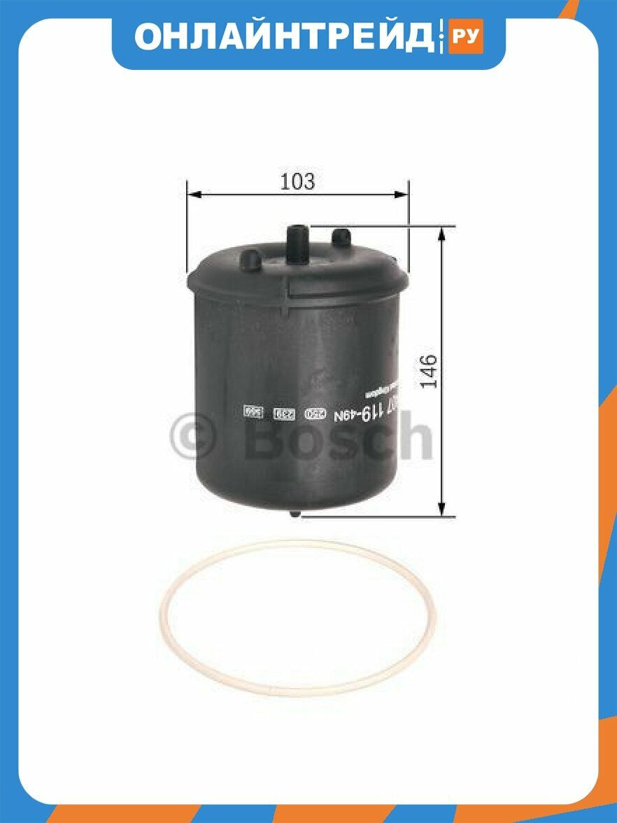 Фильтр масляный Bosch F026407119 (P 7119)