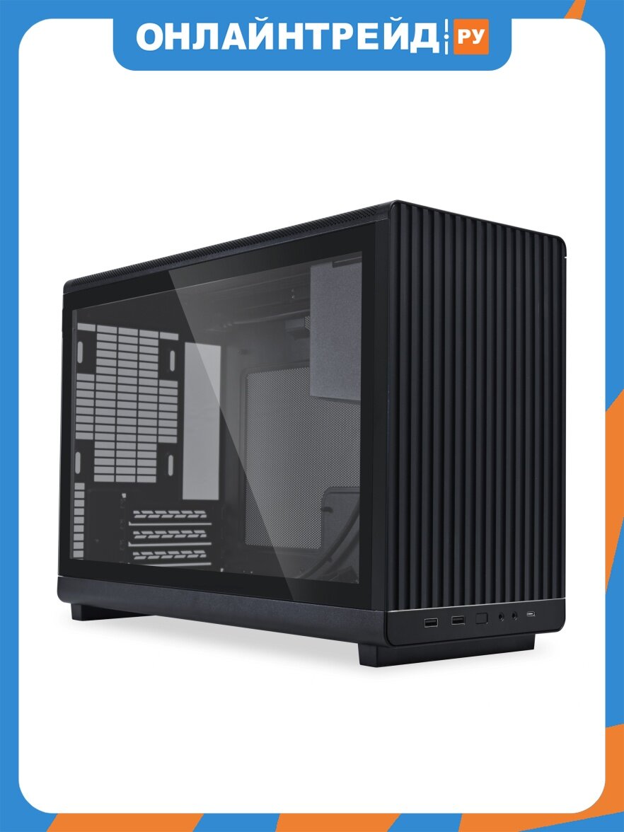 Корпус Lian LI A3-mATX TG, черный (G99. A3X.10R)