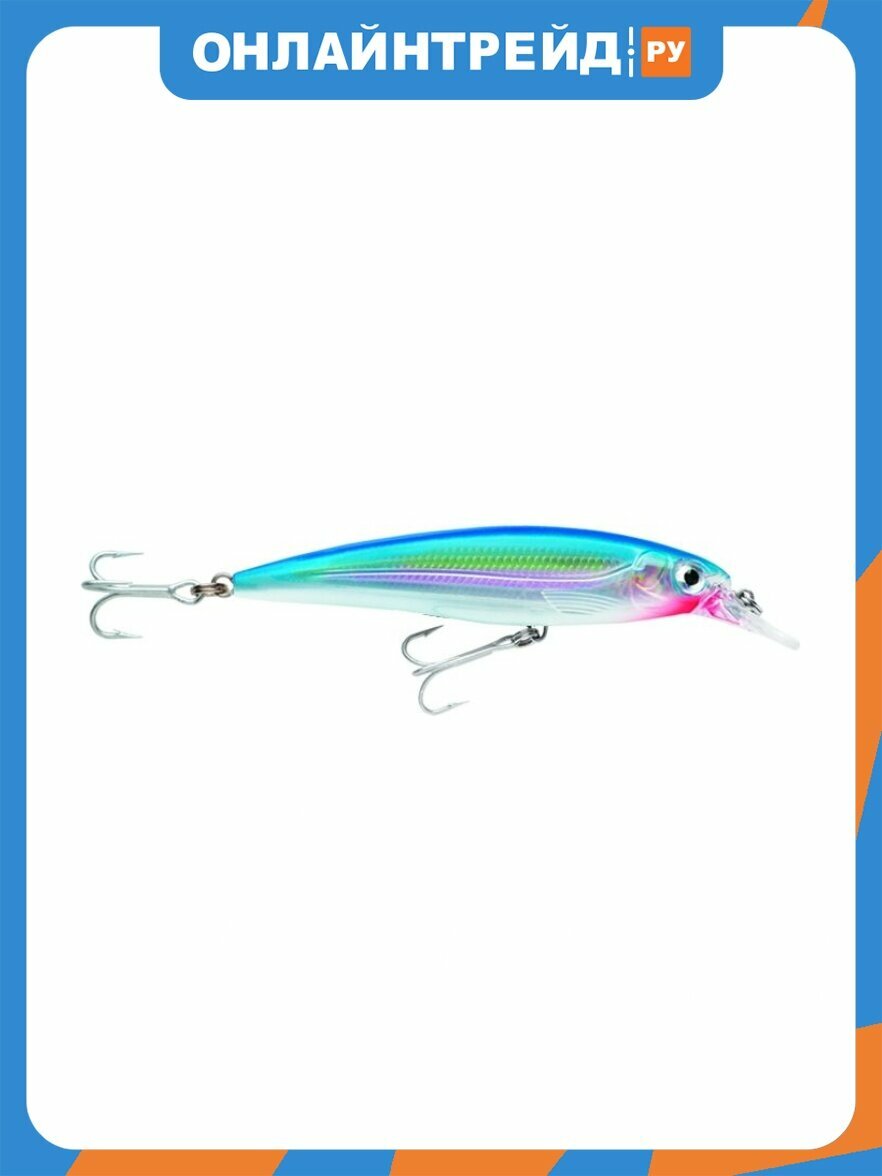 Воблер Rapala X-Rap Saltwater суспендер 1,2-2,4м, 12см 22гр, SXR12-SB