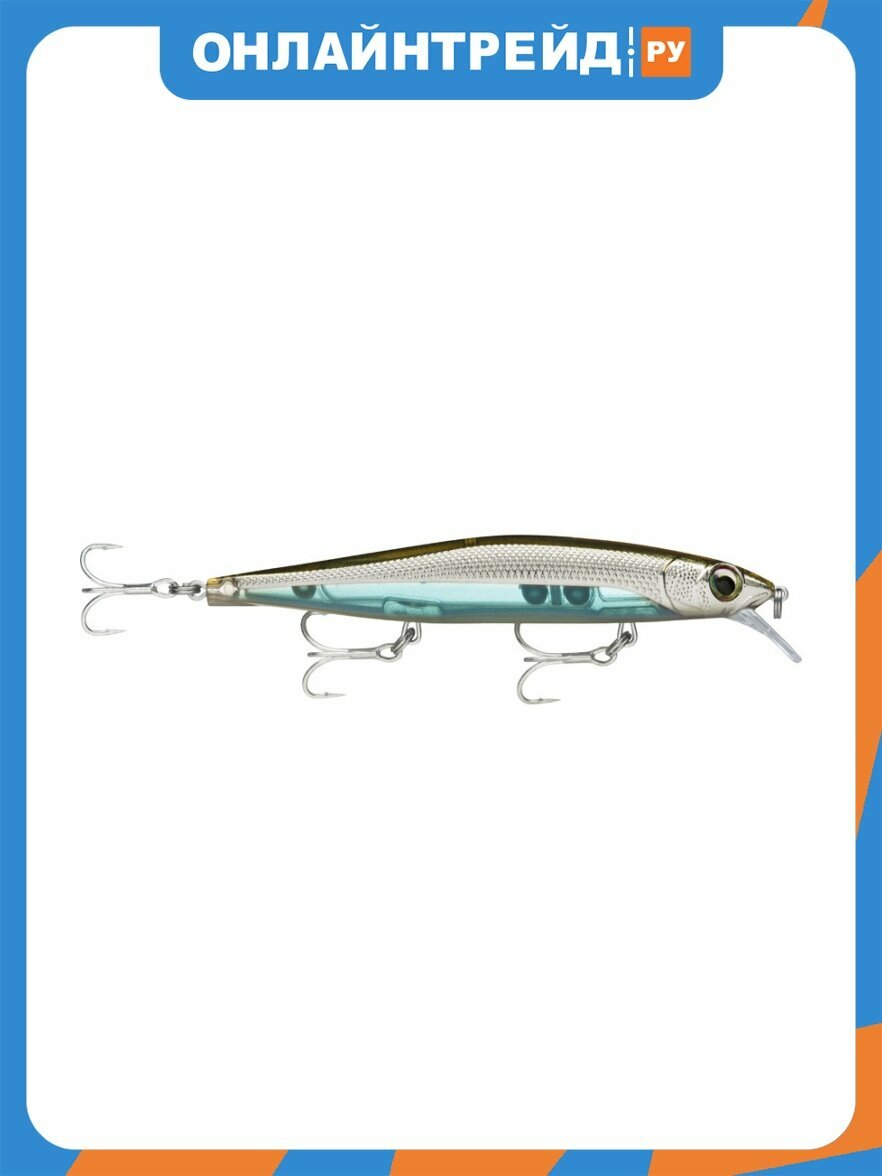 Rapala Воблер Precision Xtreme Mavrik Sw 110 /MMBS /медленно тонущий/ 1,5-1,9м, 11см, 16гр