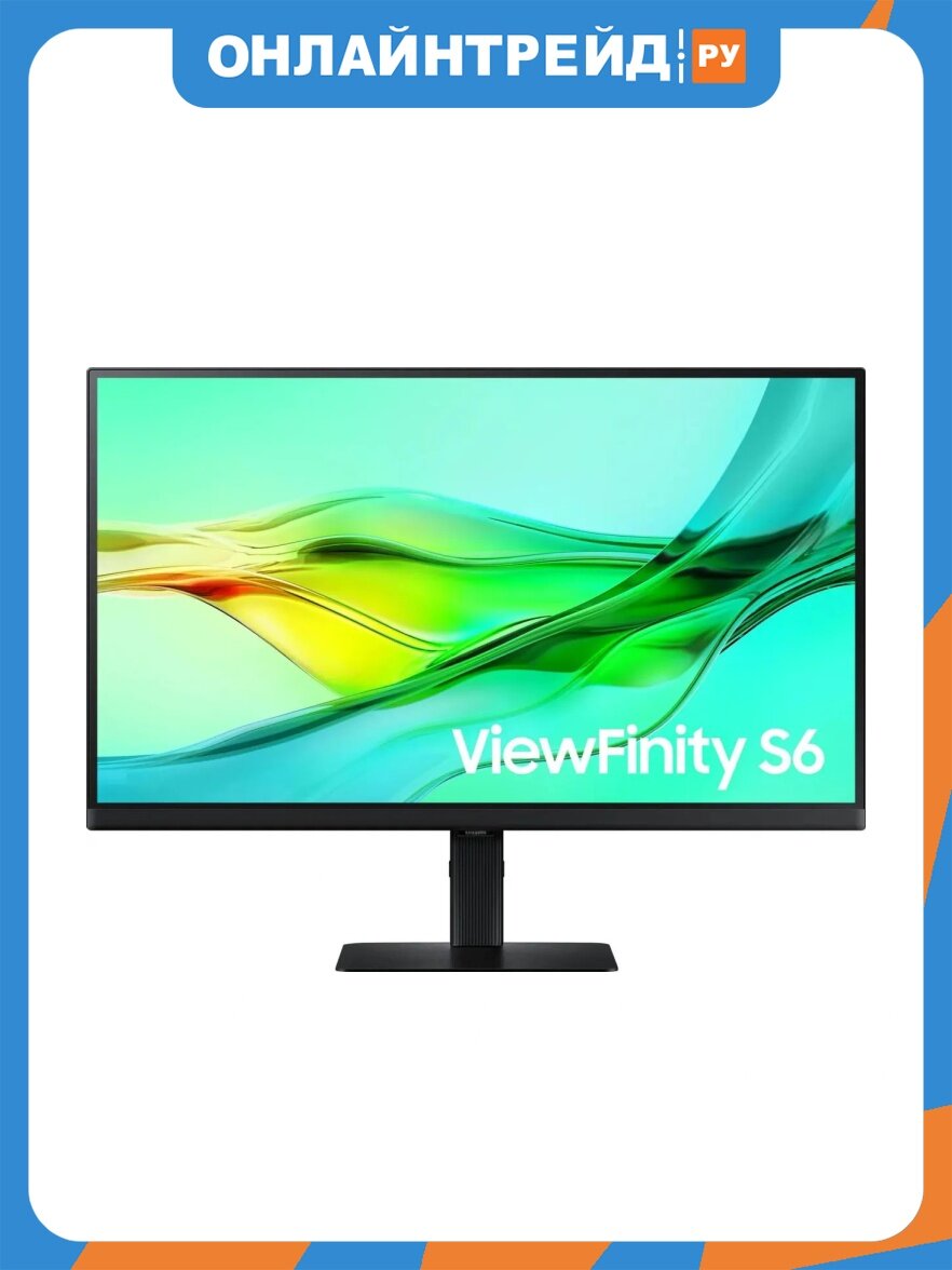 Монитор Samsung ViewFinity S6 S27D604UAIXCI 27" черный