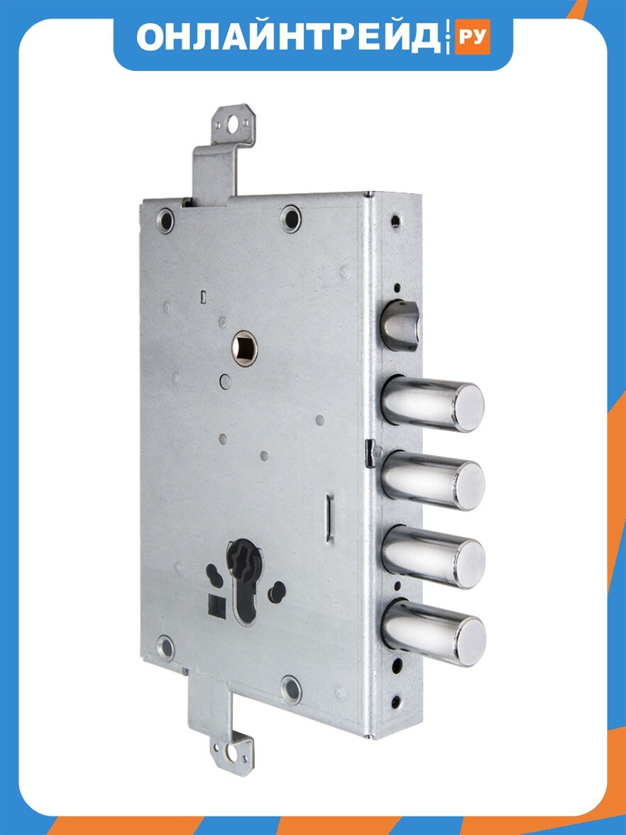 Корпус врезного замка с защёлкой Mottura 82.515W800B Универсальный