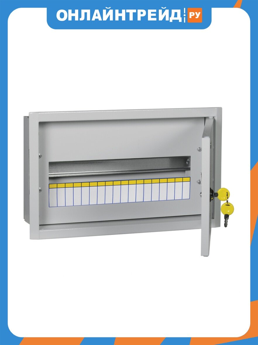 Корпус металлический Iek ЩРв-18 (265х440х120мм) IP31 TITAN 3, MKM14-V-18-30-T