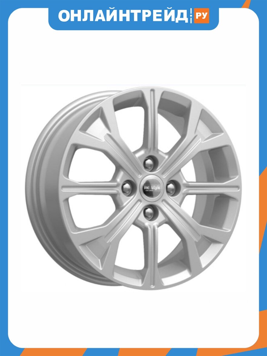 Диск K&k КС945 6x15/4x100 D54.1 ET46 сильвер