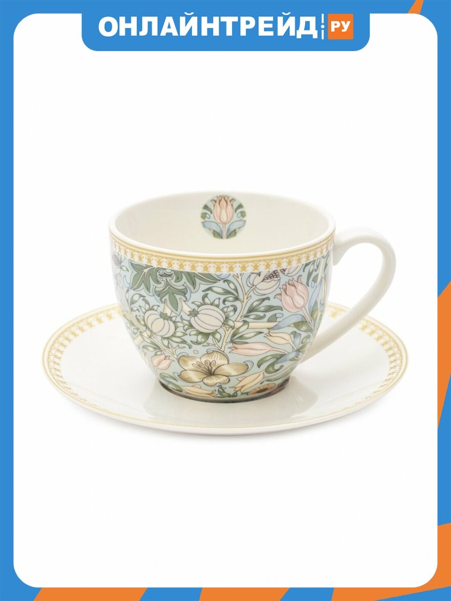 Чайная пара Fioretta FLOWERS 260 мл. TDS584