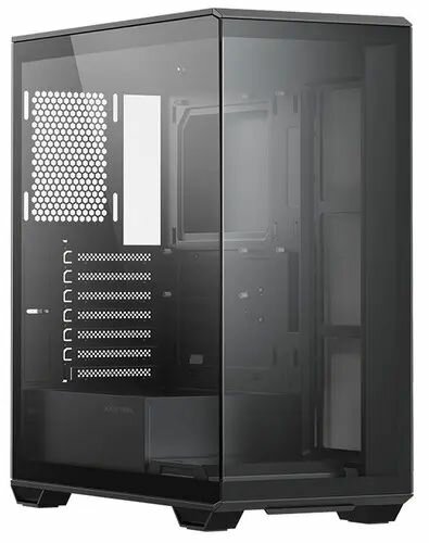 Компьютерный корпус XASTRA Q600 (Q600-0F-UC) черный - Midi Tower, ATX, USB 3.2 Gen 1 Type-A, USB 3.2 Gen 2 Type-C