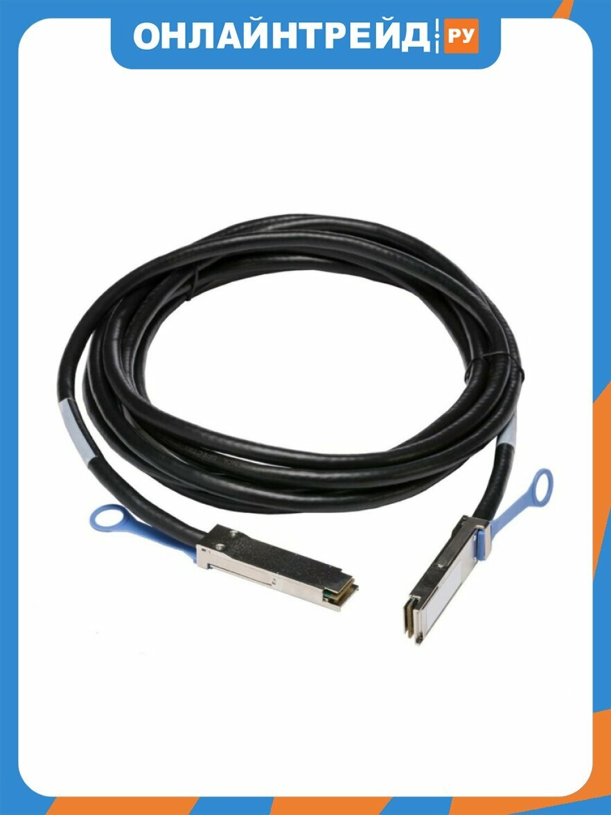 Кабель Fibertrade FT-QSFP28-CabP-AWG30-2, 2м
