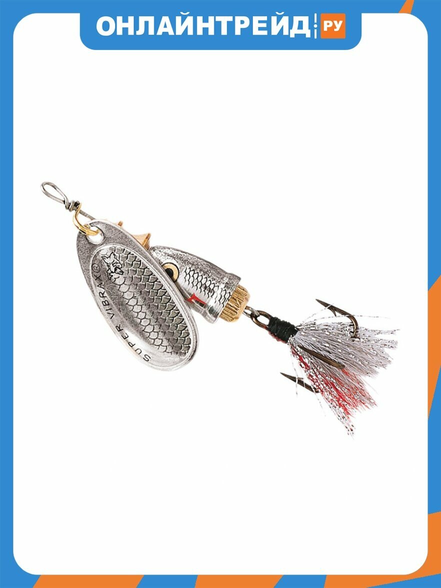 Блесна вращающаяся Bluefox Vibrax Fox Tail 1 /SSDX / 4гр.