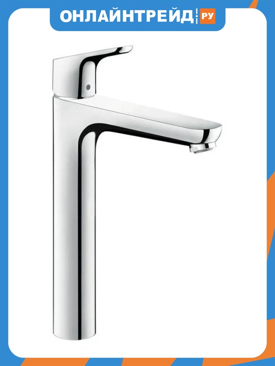 Смеситель для раковины Hansgrohe Focus 230, со сливным гарнитуром, хром