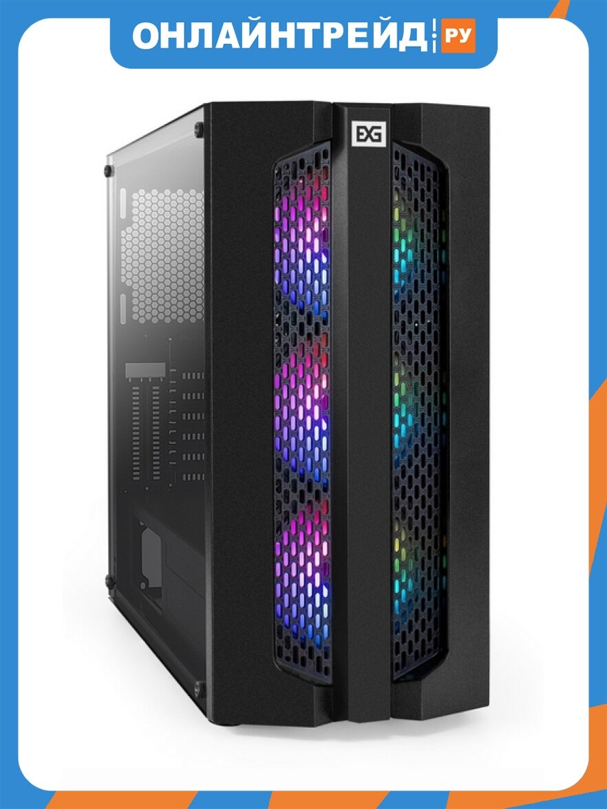 Корпус Exegate EVO-9205, черный EX294966RUS