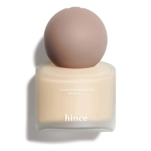 HINCE Тональная основа для лица Second Skin Foundation SPF30 PA++, 17 Porcelain, 40 мл 17 Porcelain