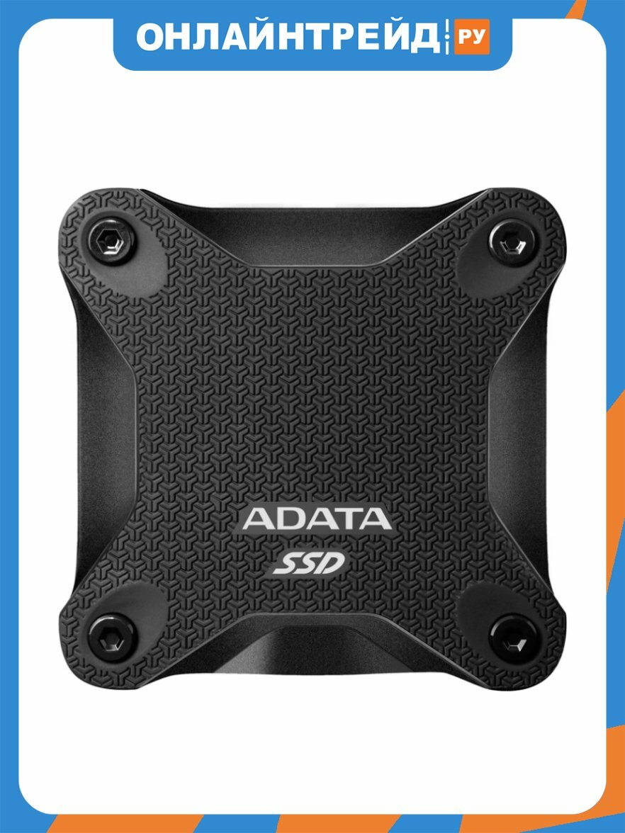 Внешний SSD диск Adata SSD SD620 USB 3.2 Gen 2 (MicroB) 1TB черный (SD620-1TCBK)