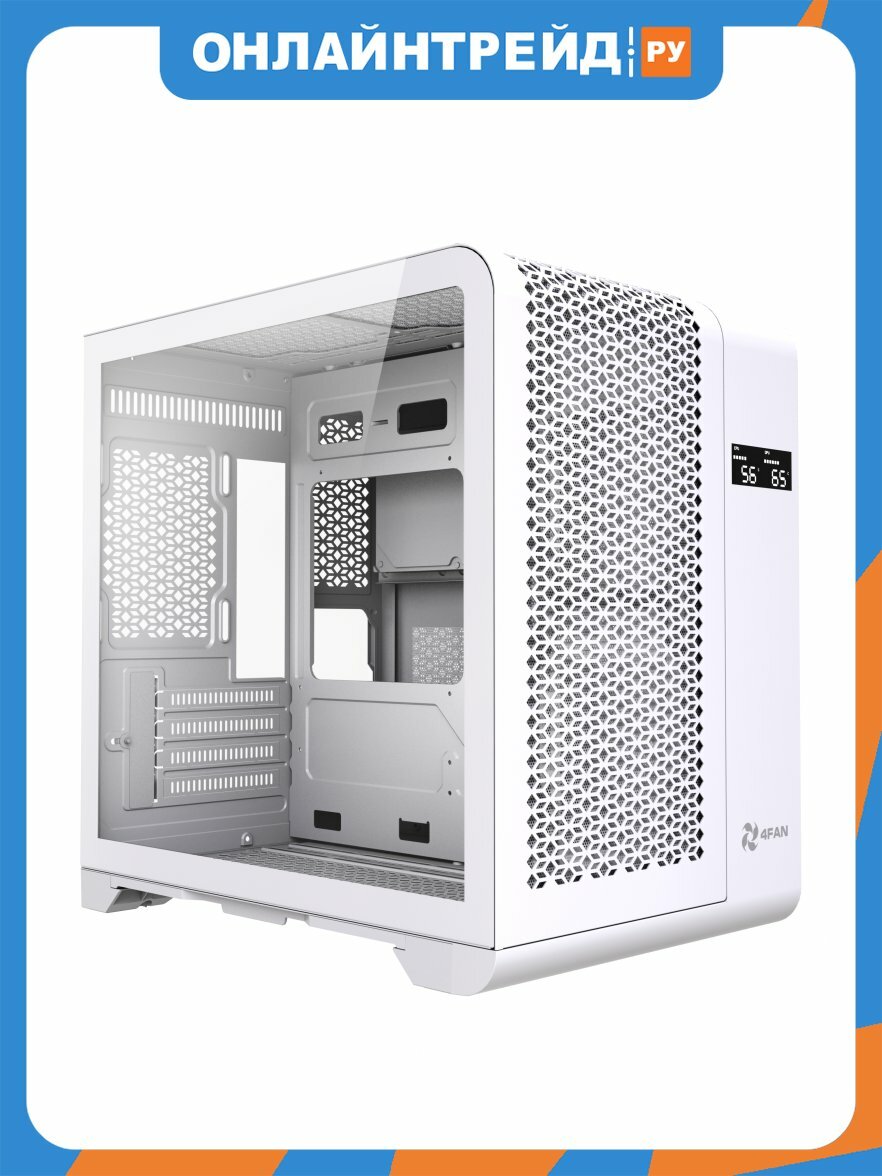 Корпус 4FAN XZ Bit, белый