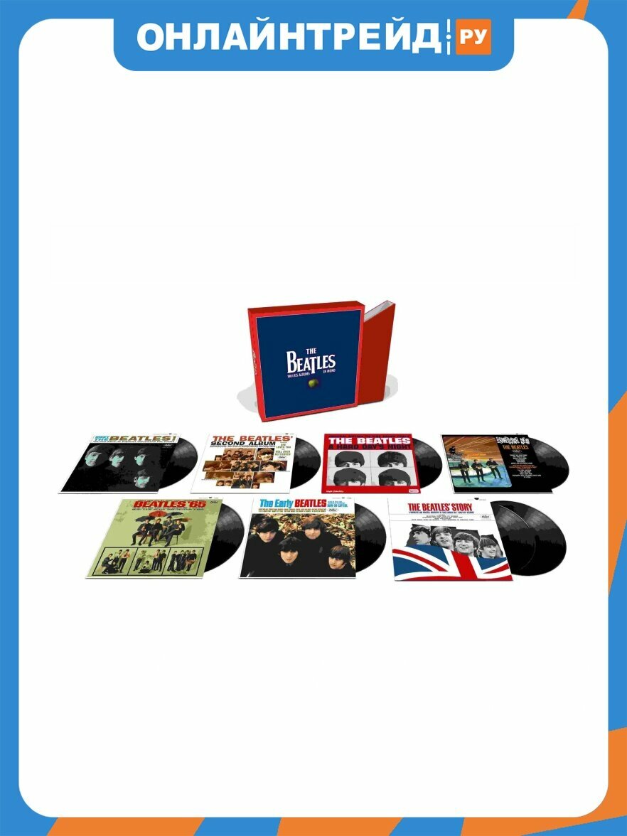 Виниловая пластинка Capitol The Beatles - 1964 US Albums In Mono (Box set) (8LP)