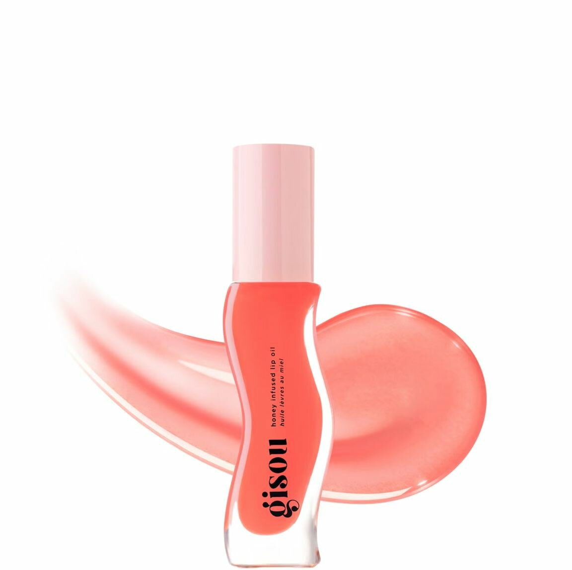 Gisou масло для губ Honey Infused Lip Oil - BEE-LLINI PEACH 8ml
