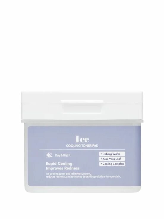 Набор охлаждающих тонер-пэдов для лица DERMAL Ice Cooling