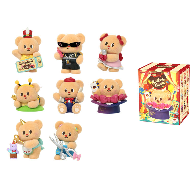 Набор с сюрпризом унисекс Funism Butter Bear Top Team Collection, Single Blind Box (Random Style)
