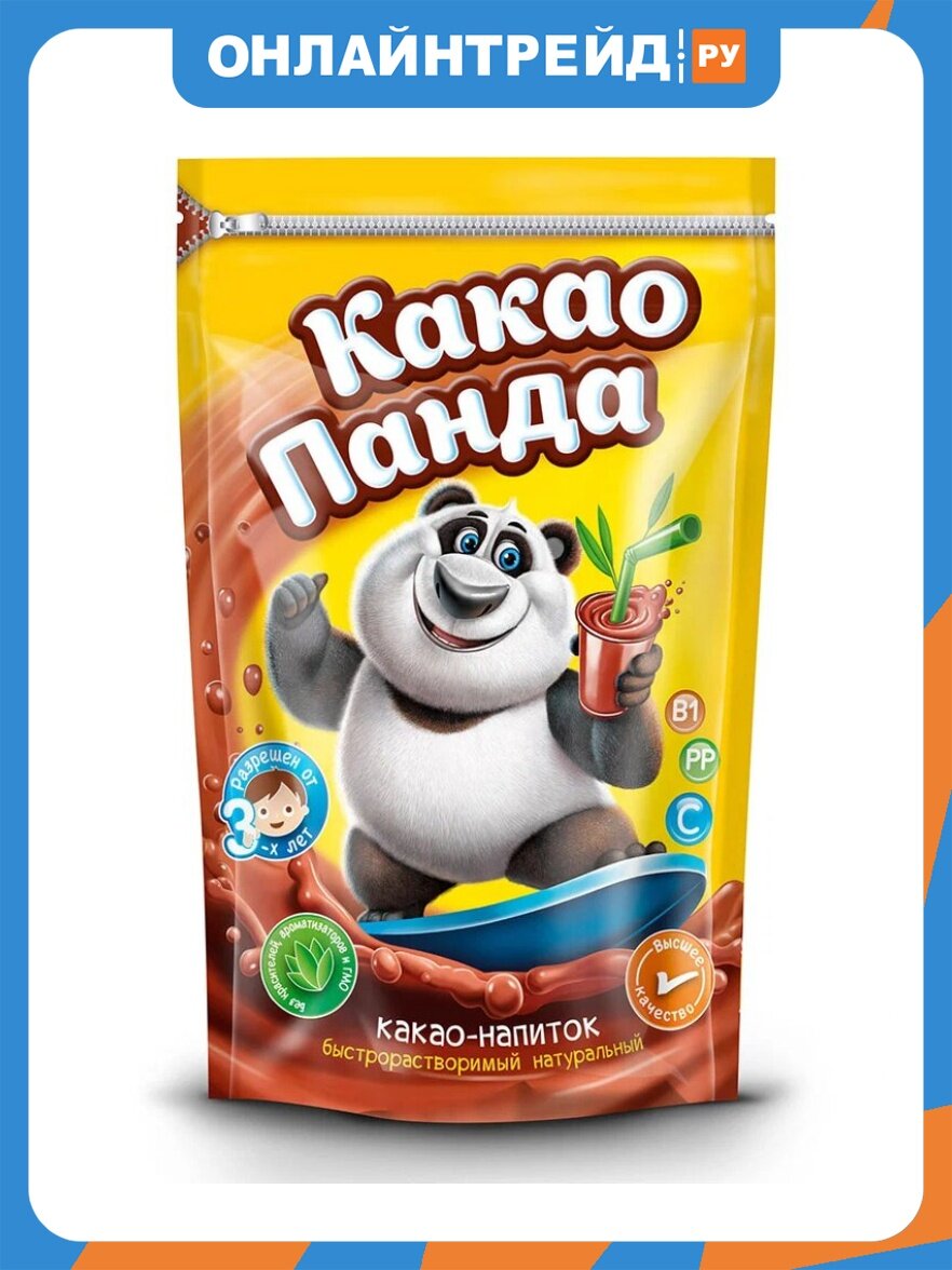 Какао Какао Панда Панда напиток быстрорастворимый 250 г