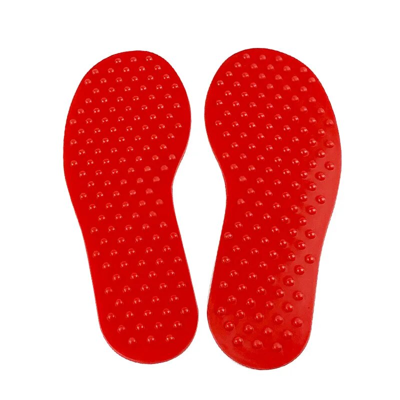 Детский массажный пазл MEADE Красный, Red Foot 2Pcs