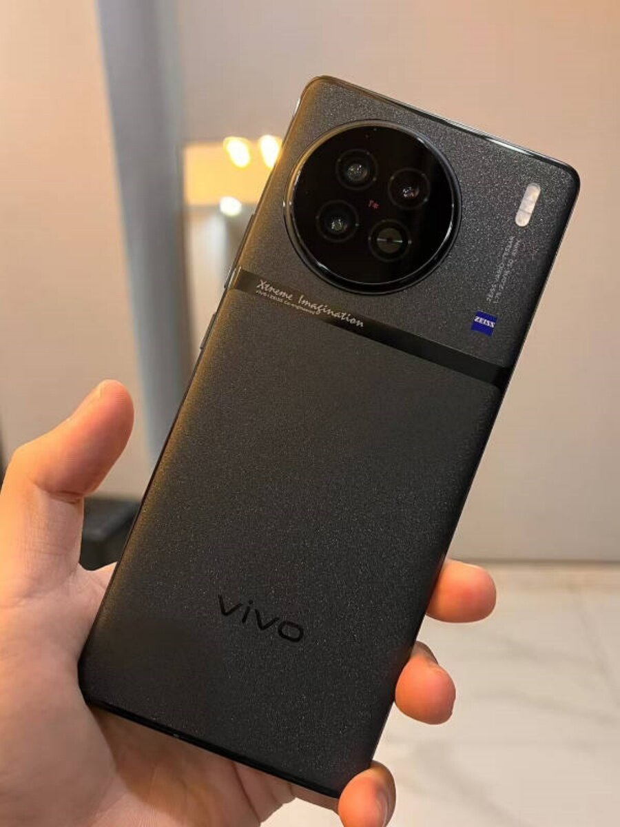 Смартфон Vivo X90 5G 8/128 ГБ Чёрный MediaTek Dimensity 9200
