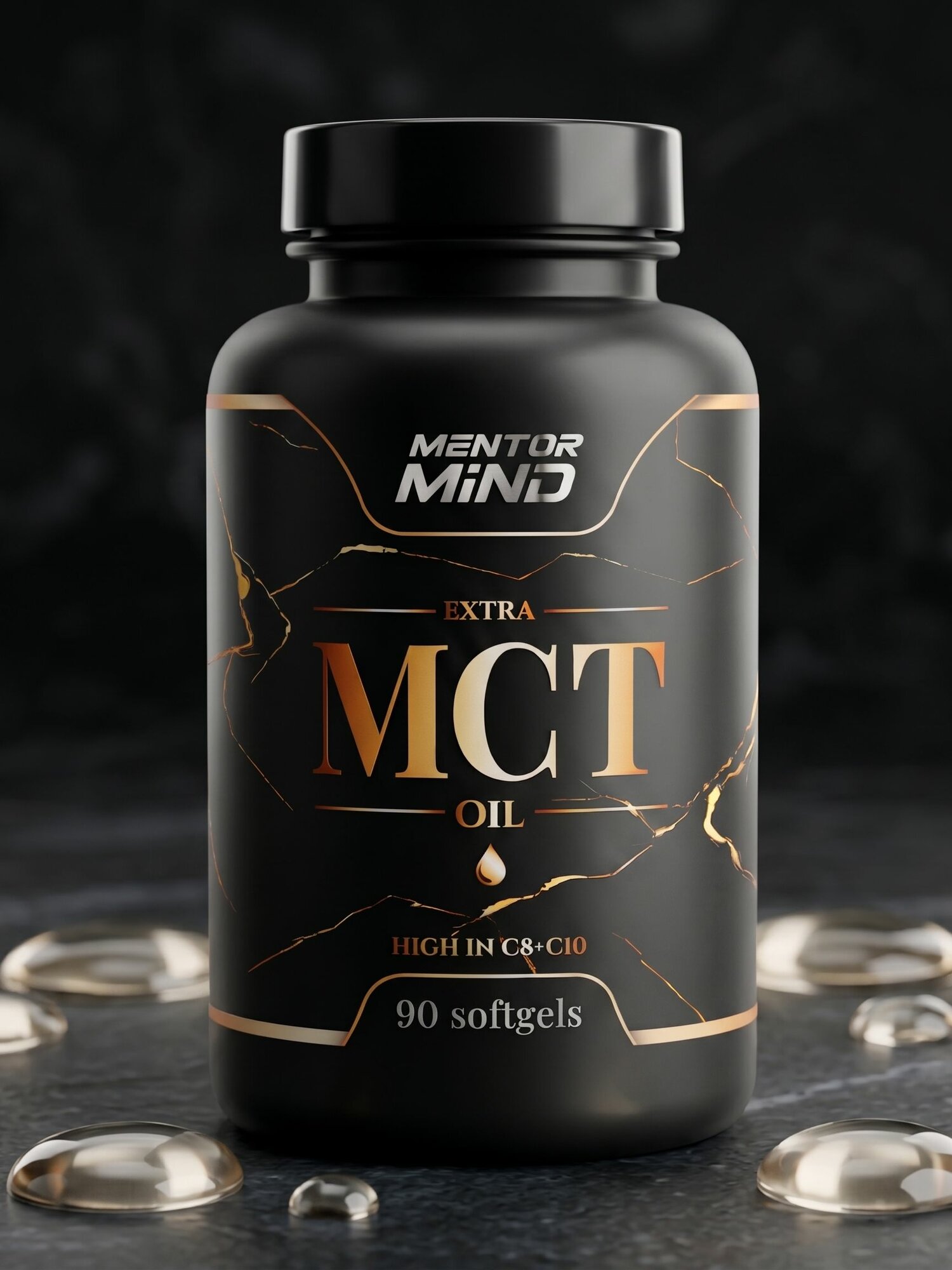 МСТ масло ( MCT OIL), 90 софтгеля