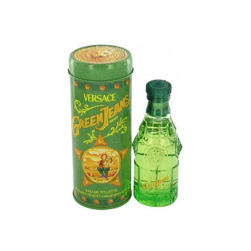 Туалетная вода для мужчин Versace Green Jeans 75 мл / Духи Версаче Грин Джинс / Зелёные джинсы
