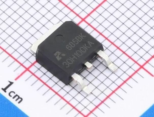 ALLPOWER AP30H100KA Транзистор MOSFET, N-канальный, 30В, 100А, 90 Вт, TO-252-3, 1шт