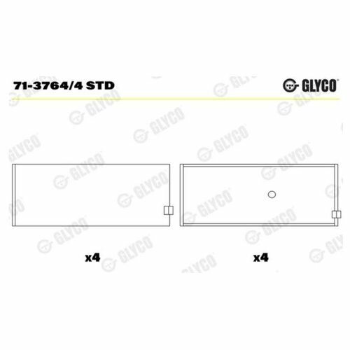 Вкладыши шатунные Glyco 7137654STD для VW Fox