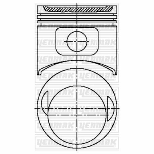 Поршень двс с кольцами Yenmak 3103635000 для Mercedes COUPE C123 C123, G-CLASS W460, KOMBI TMODEL S123 S123, W123 W123