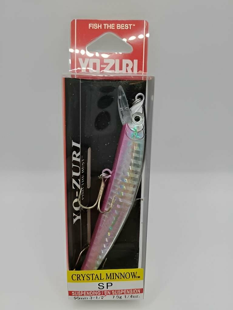 Воблер Yo-Zuri Crystal Minnow 90mm, 7,5g, suspending, 0.7-1.0m