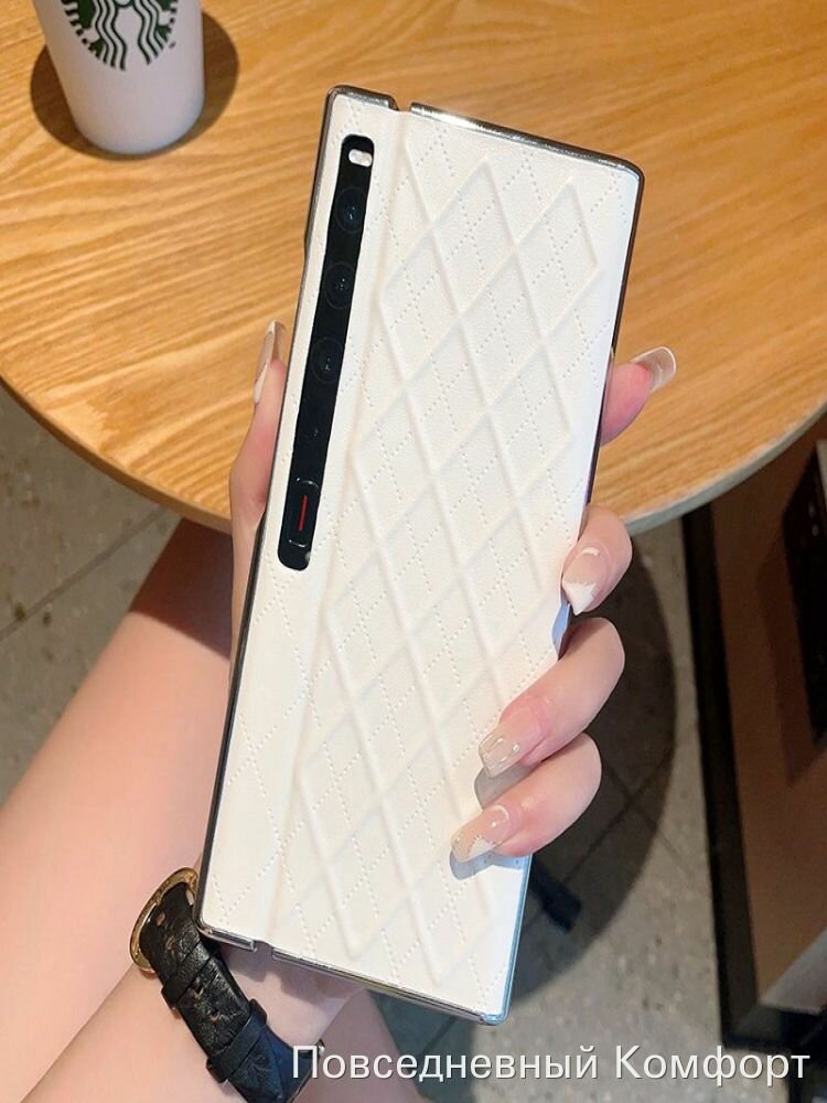 Чехол для Huawei Mate XS2 (Хуавей Мэйт XC2) Изысканный Кожаный чехол для телефона 127