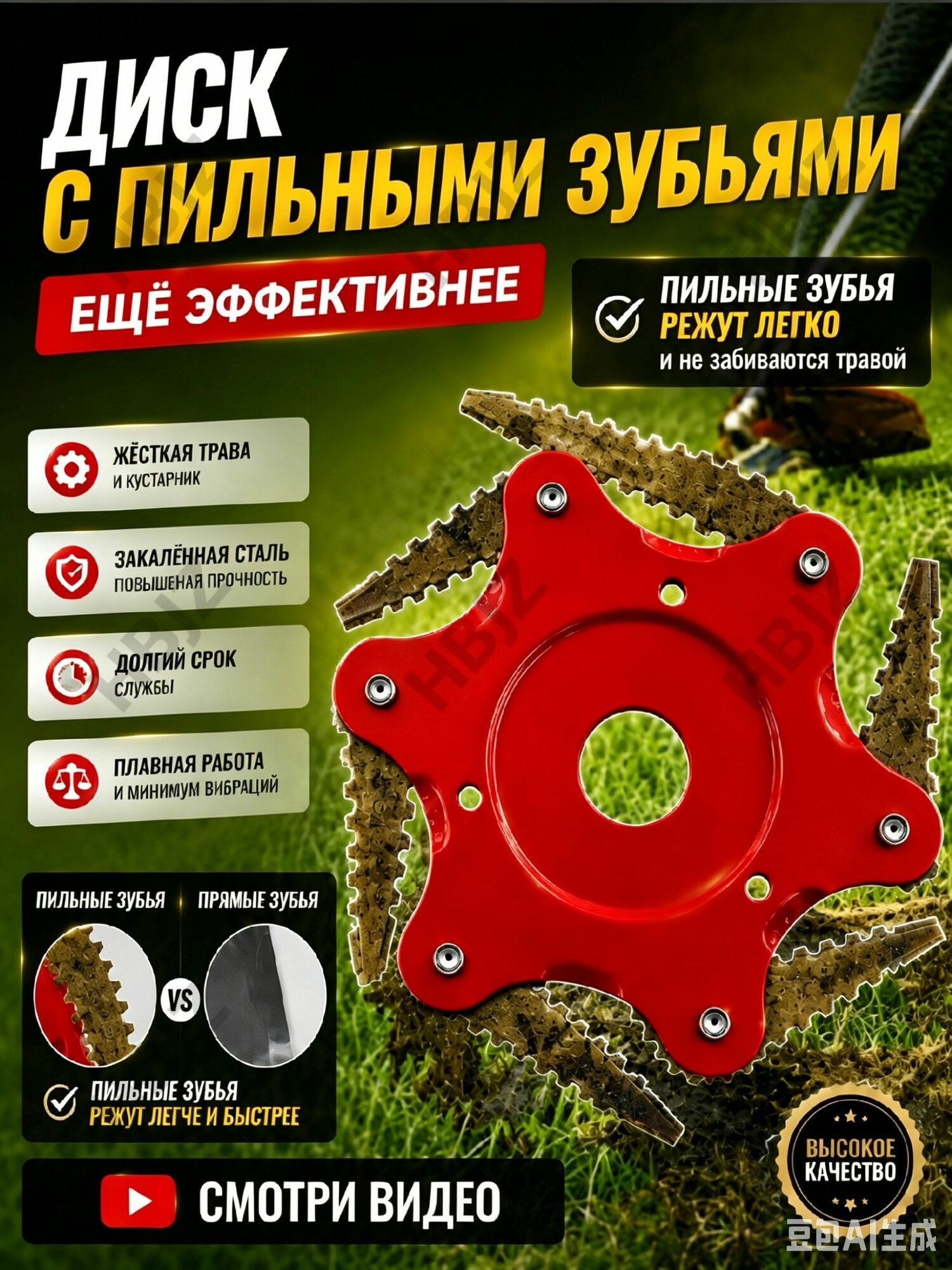 Нож для садового инструмента