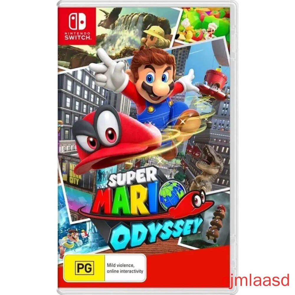 Игра Super Mario Odyssey (Nintendo Switch, Русская версия)