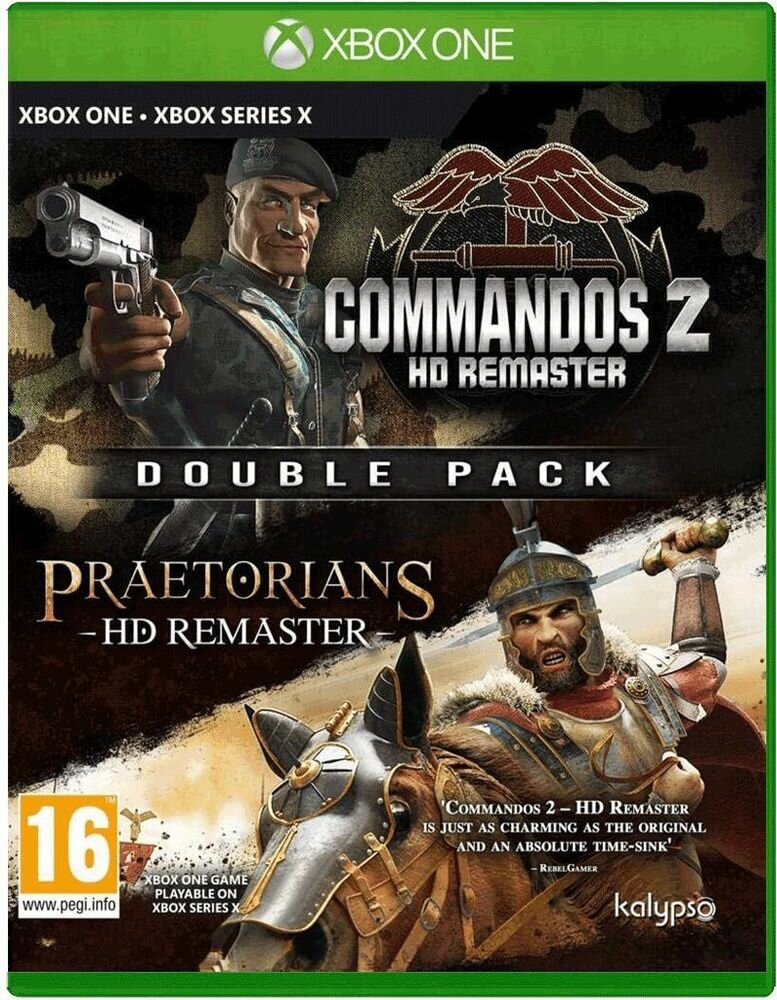 Игра Commandos 2 & Praetorians: HD Remaster - Double Pack для Xbox One - Xbox Series X, русские субтитры