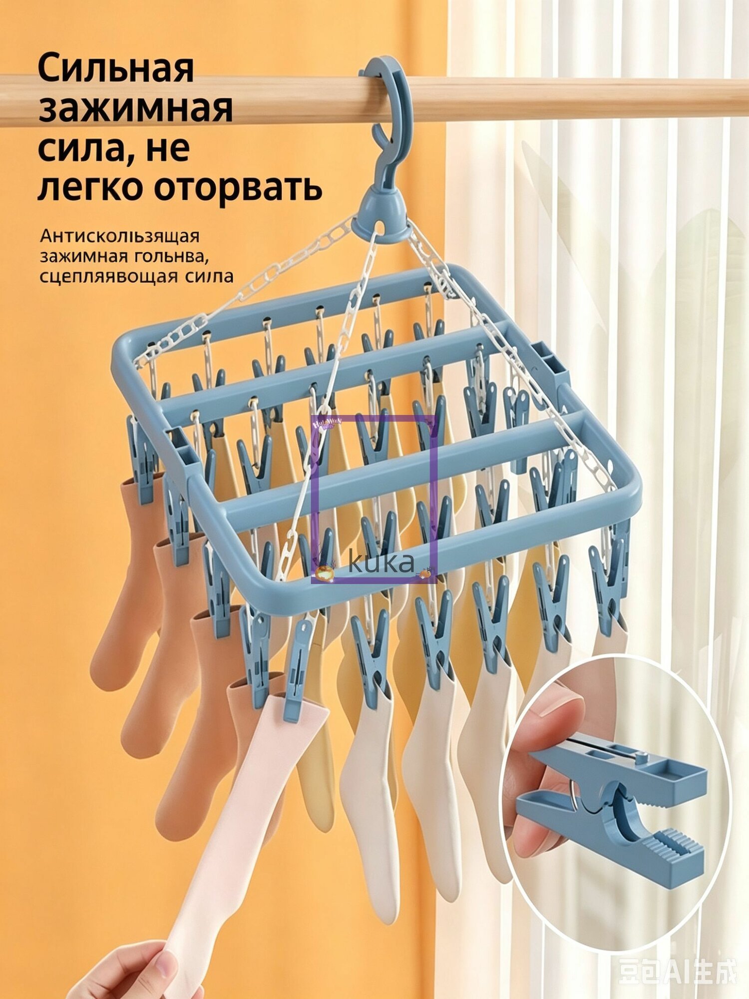 Сушилка для белья, 32 см х 32 см х 35 см, 1 шт