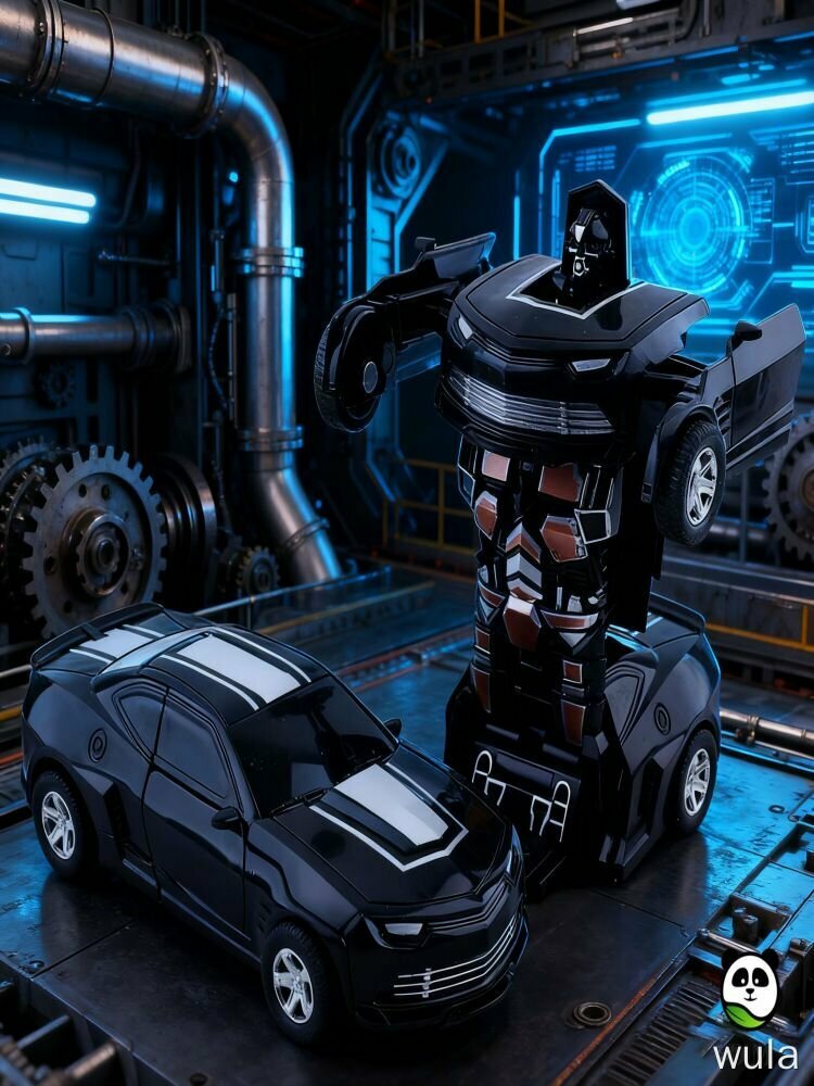 Трансформируемая машинка-робот. Автоматическая деформация, игрушечный автомобиль