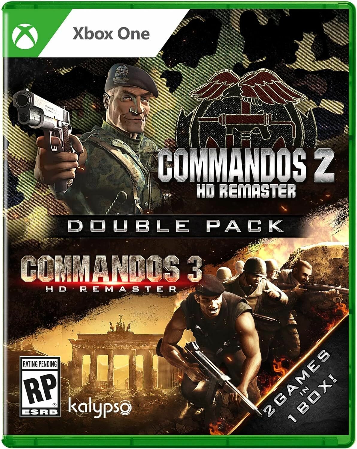 Игра Commandos 2 + Commandos 3 HD Remaster Double Pack для Xbox One, русские субтитры