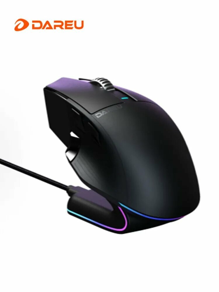 DAREU Игровая мышь беспроводная A980pro/Electric Engine Edition/Wireless/Gaming/Mouse/3950 Sensor, черный