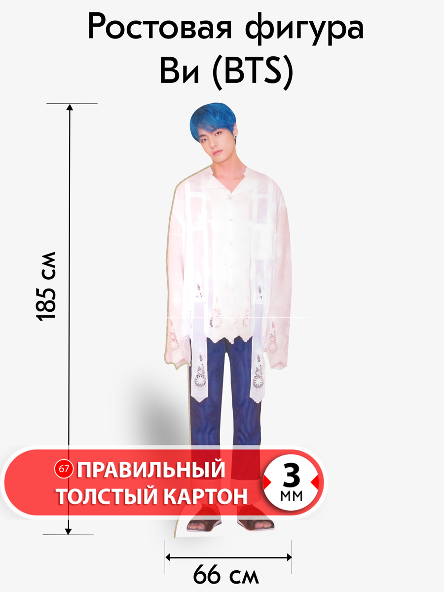 Аксессуар для фотосессий, самое это, Ким Тэхен (BTS), ростовая фигура