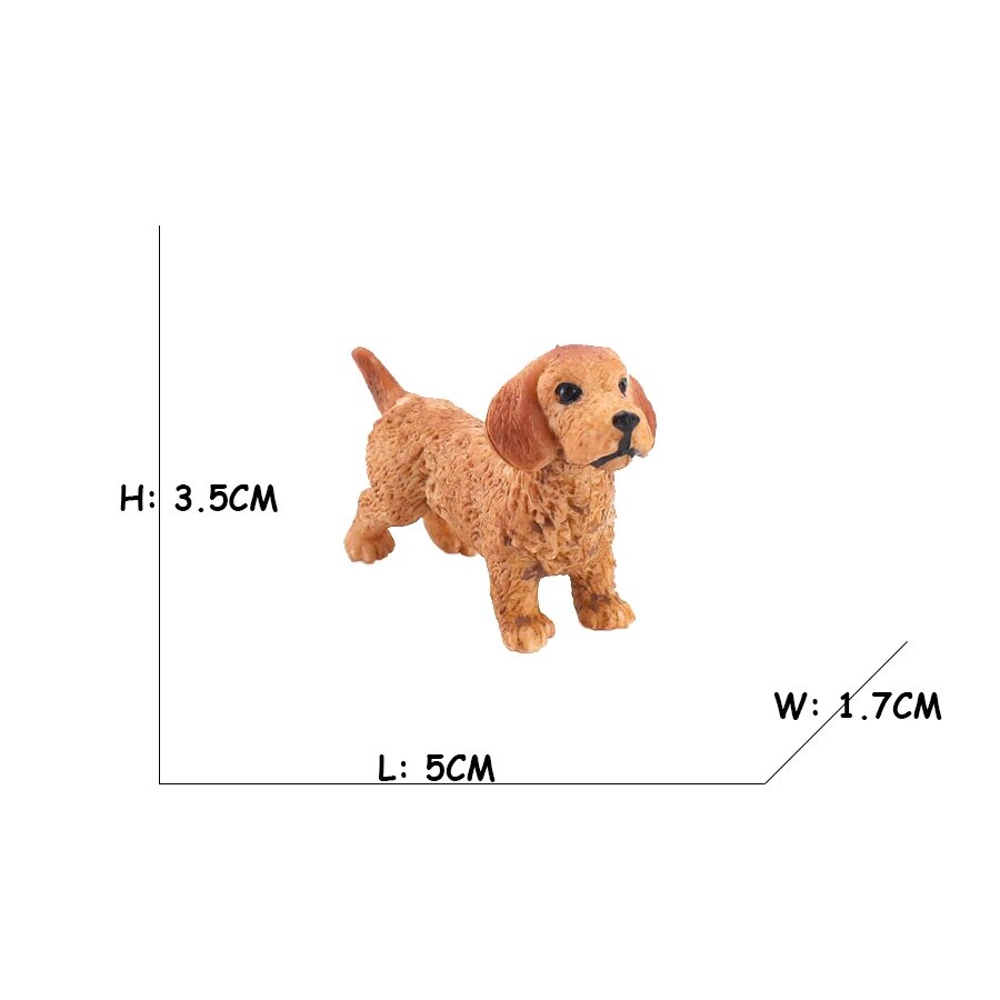 Фигурки собак UTOMY ПВХ 5 шт. Cocker Spaniel