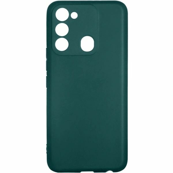 Чехол DF для Tecno Spark Go 2022/ Spark 8C tCase-07 зеленый