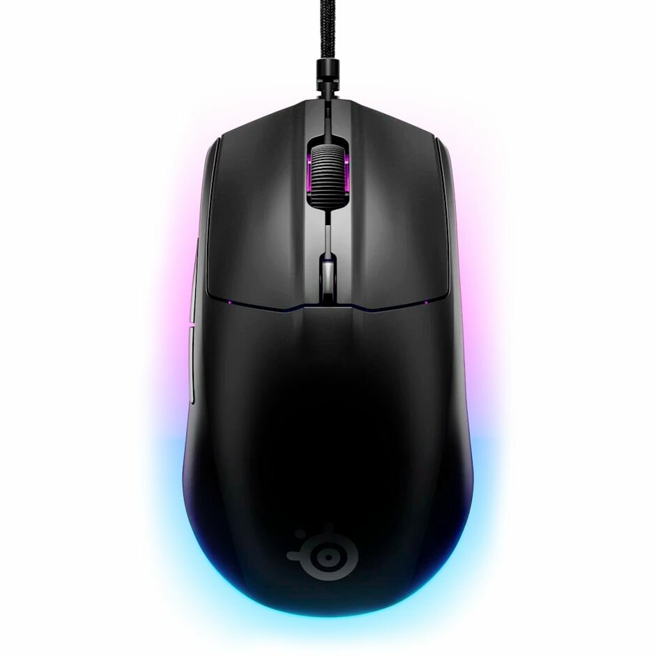 Мышь проводная Steelseries 62515 чёрный 8500 DPI