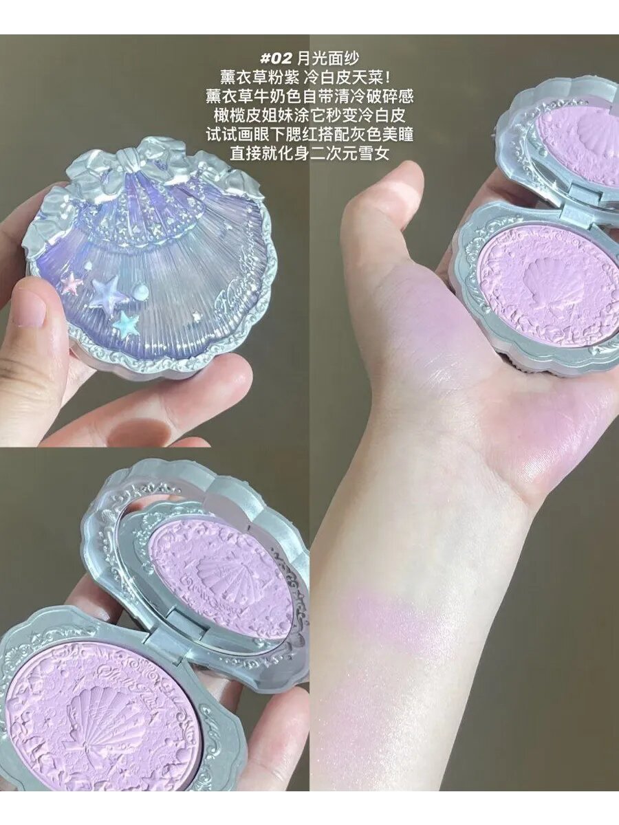 Румяна Flower Knows Shell's Jewel 02 Moonlight Veil