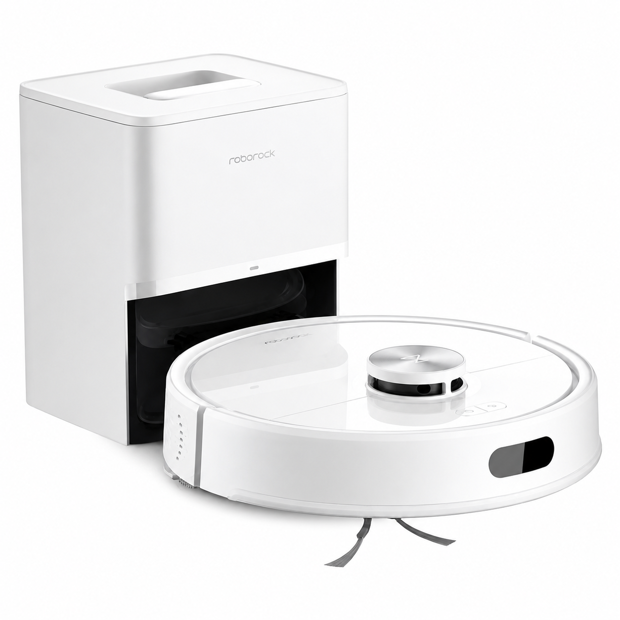 Моющий робот-пылесос Roborock Q8 Plus, White (Белый), LiDAR-навигация, RU