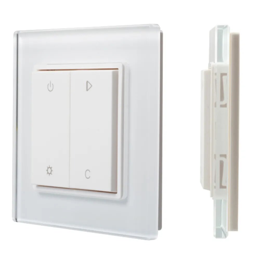 Панель Knob SR-2833RGB-RF-UP White (3V, RGBW,1зона) (Arlight, IP20 Пластик, 3 года)