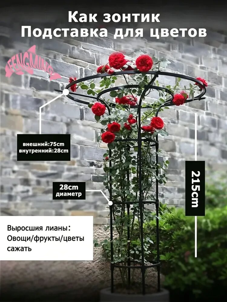 Арка садовая,75см,1шт