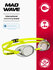 Стартовые очки для плавания MAD WAVE Racer SW, покрытие антифог, цвет желтый