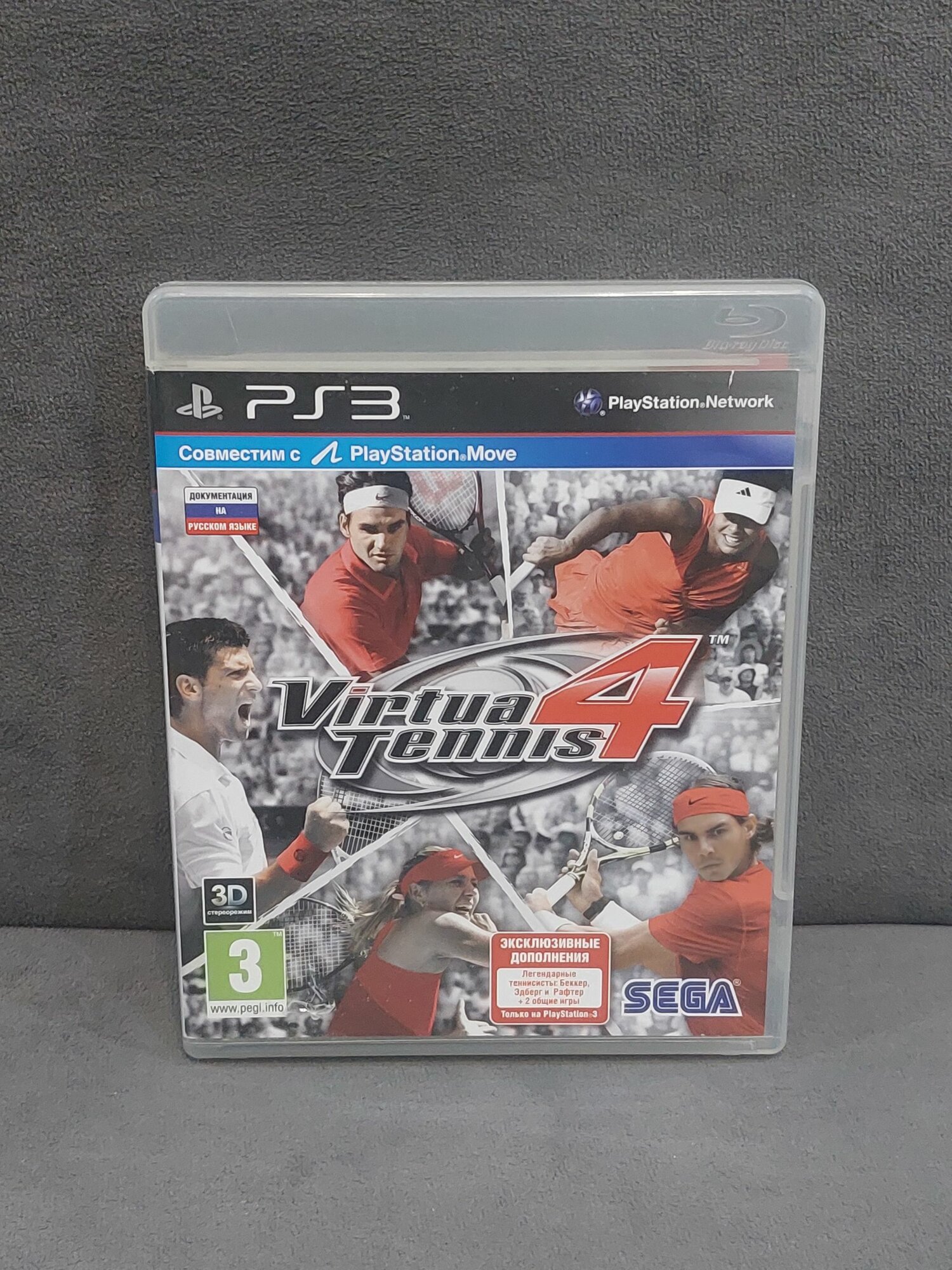 Видеоигра Virtua Tennis 4 PS3