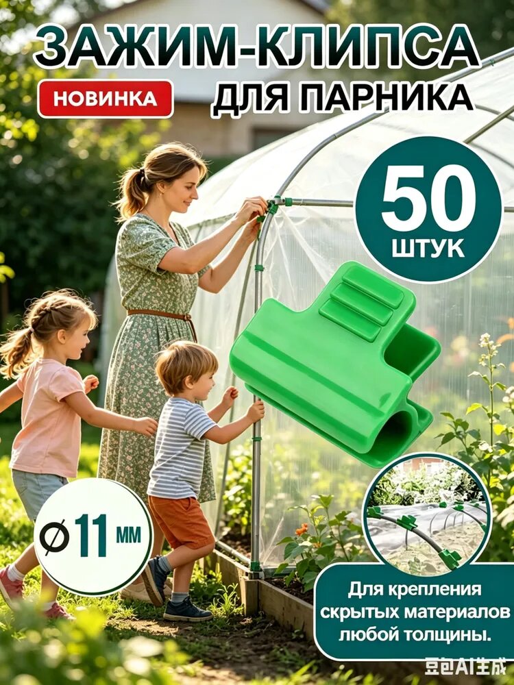 Комплект дуг для парника30 х 20мм, ПВХ (поливинилхлорид), 50 шт
