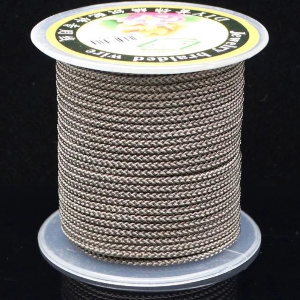 Нейлоновый шнур, khaki, 2.0 мм, 13 м